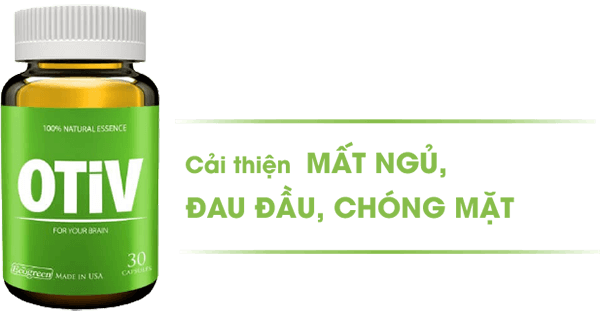 OTiV - Cải thiện đau đầu, đau nửa đầu, mất ngủ